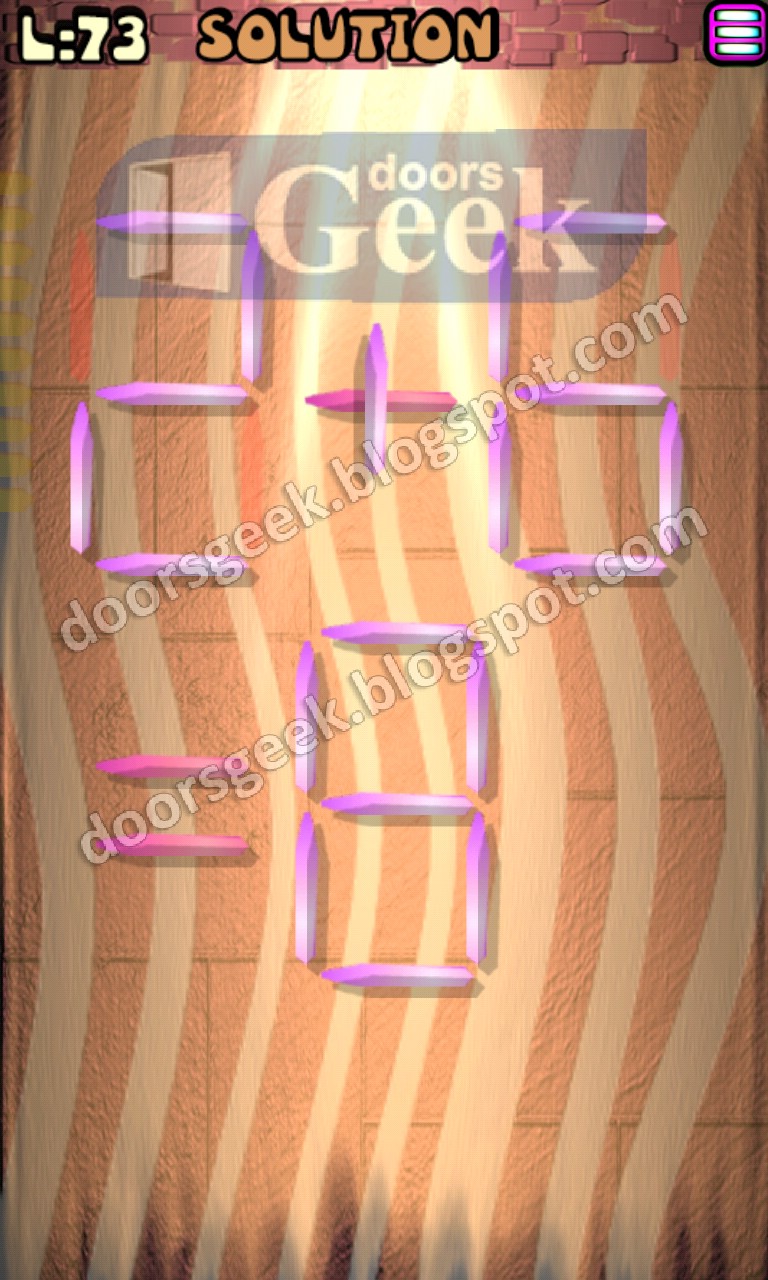 Matches Puzzle [Episode 5] Level 73 Solution ~ Doors Geek